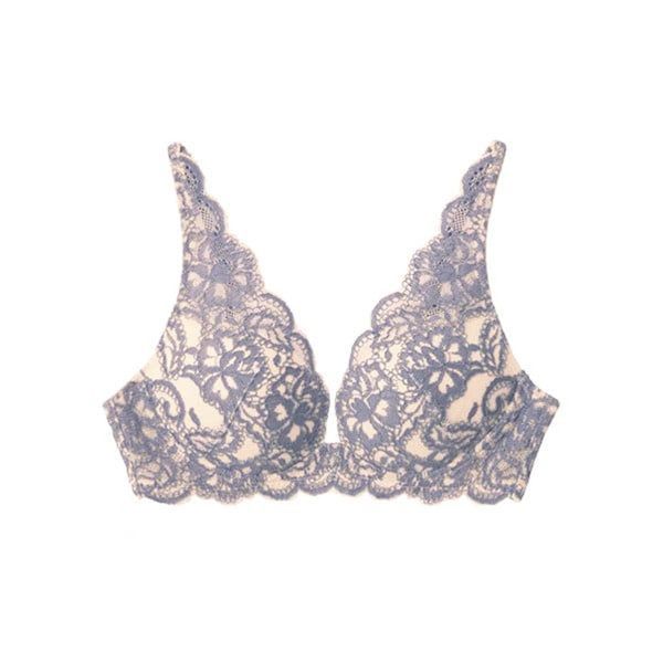 Áo lót nữ ren không gọng Fluffy Bra Gunze JB6028H