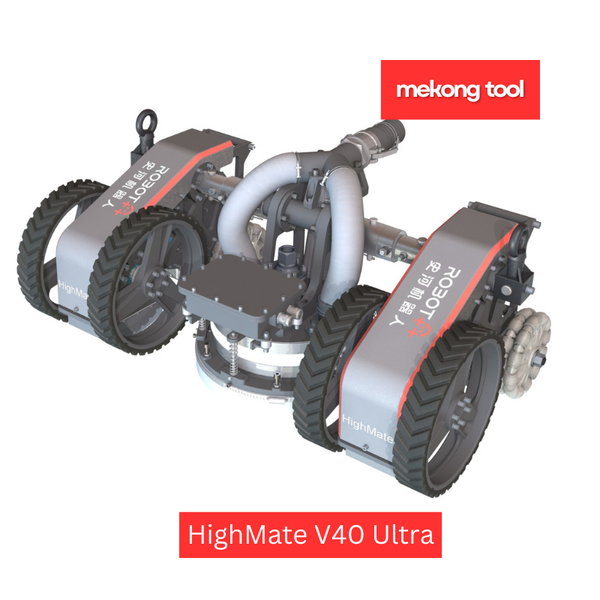 Hydroblasting Robot - HighMate V40 Ultra - RobotPlusPlus