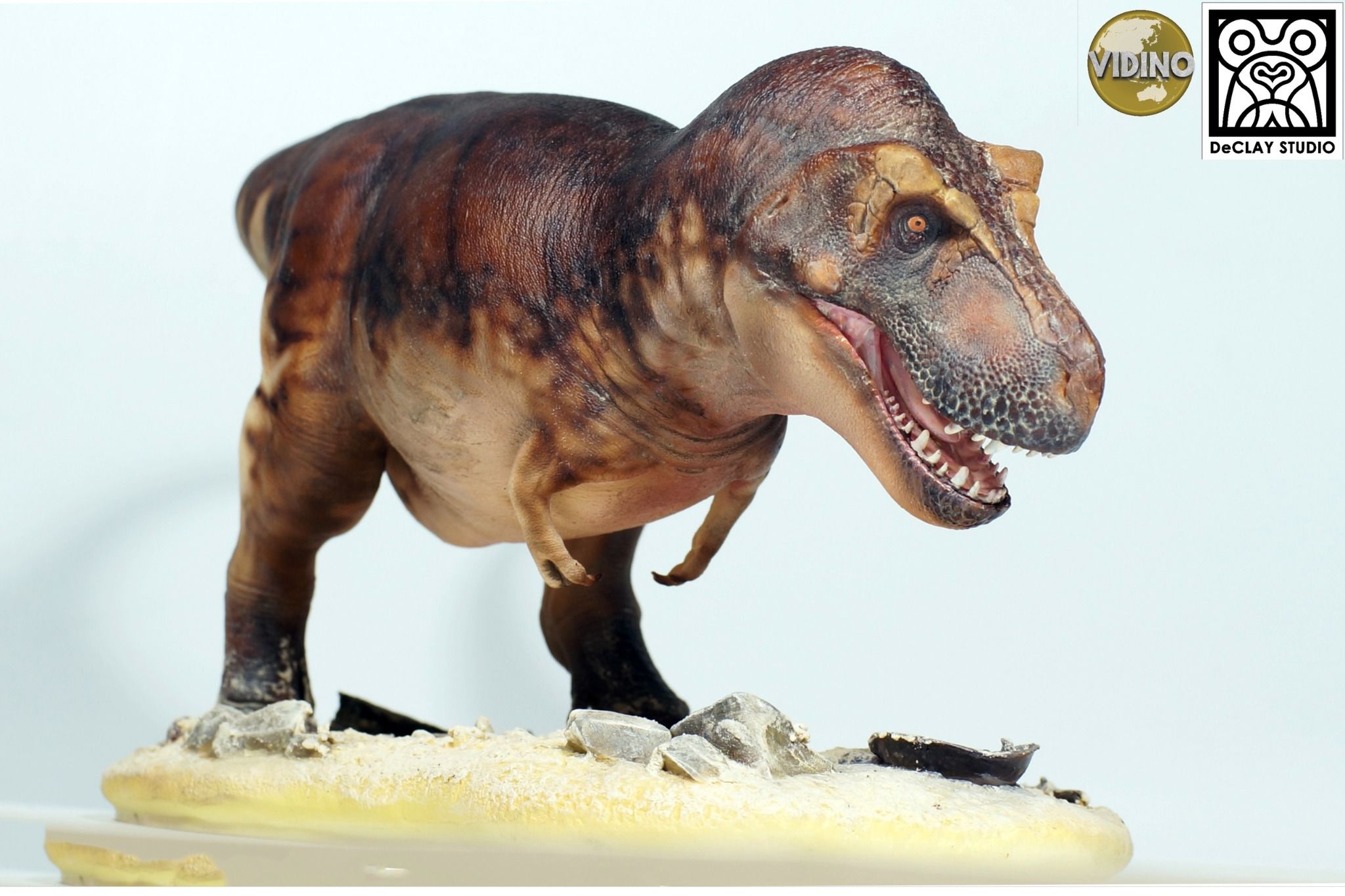 Mô hình khủng long Trex khoa học hãng Declay studio tỷ lệ 1/35 – Vidino