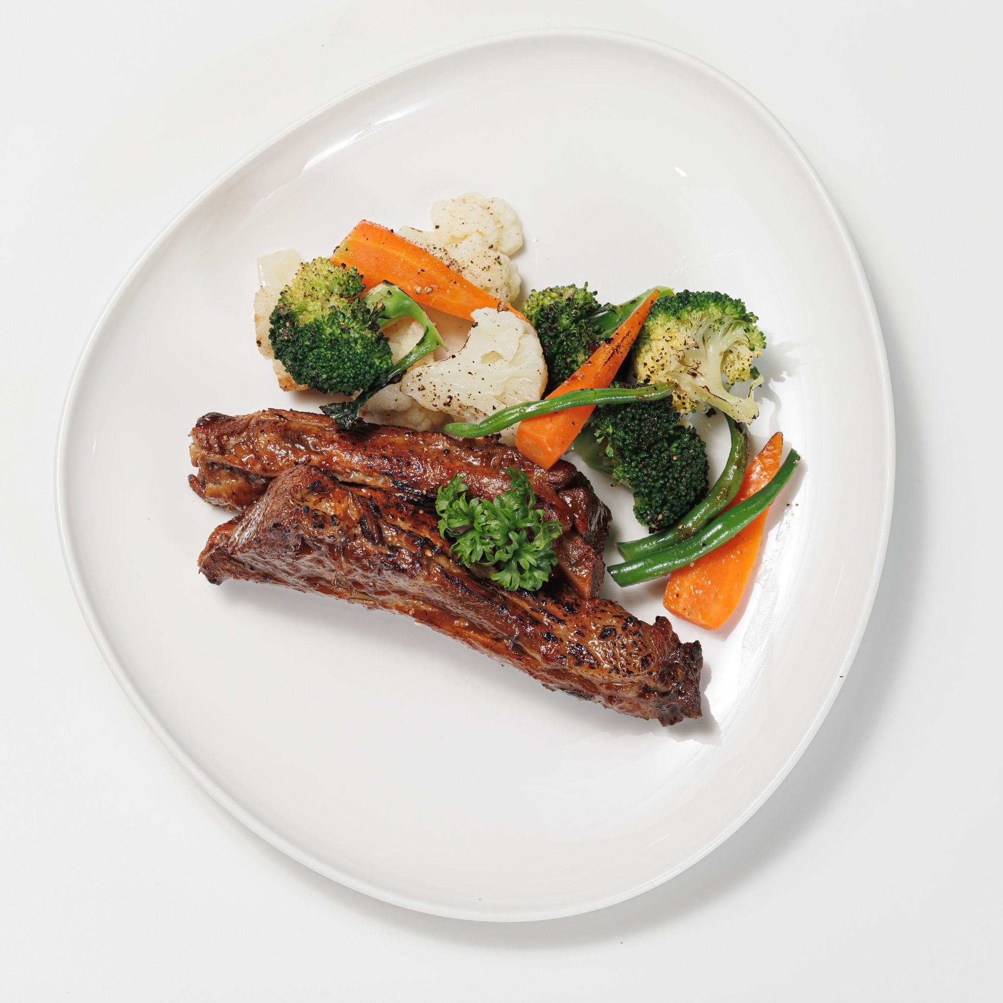 US Pork Rib w. BBQ Sauce – Steak Love