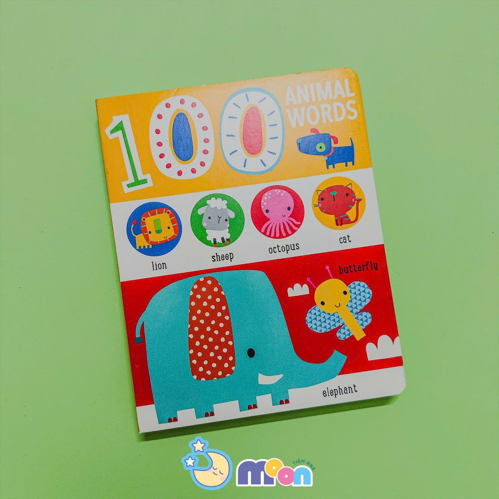 100 Animal Words – Tiệm Nhà Moon