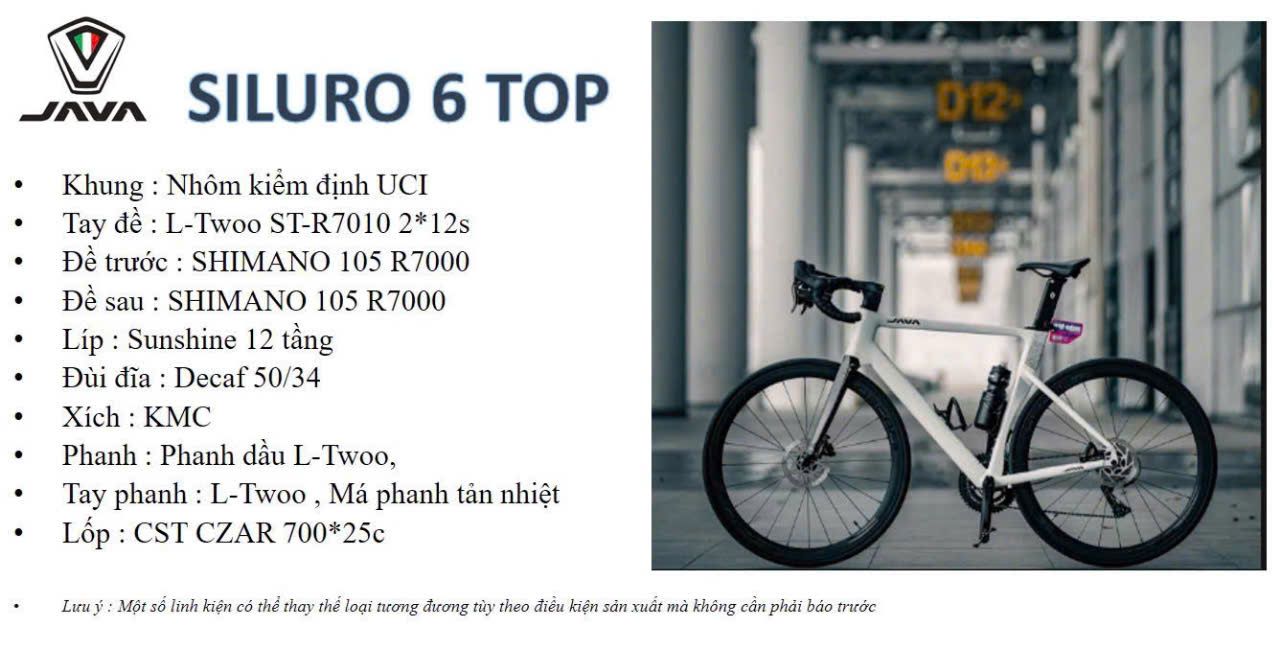 Xe đạp đua Java Siluro 6 – Xe Đạp Nam Tú