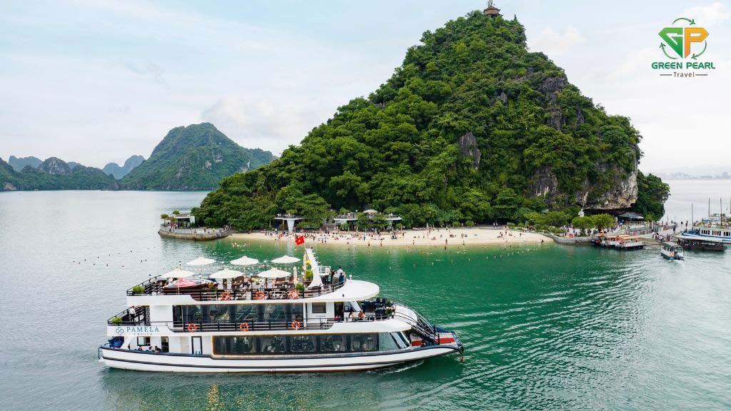Du thuyền Pamela tham quan tối vịnh Hạ Long – Green Pearl Travel