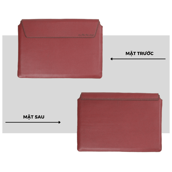 Bao da laptop mở ngang – Tinh tế trên từng sản phẩm