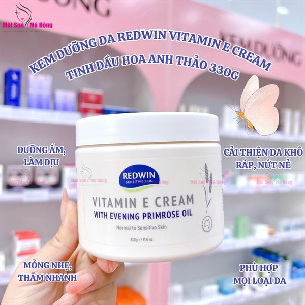 Kem vitamin E Redwin úc 300g (mẫu mới) - MÔI SON MÁ HỒNG