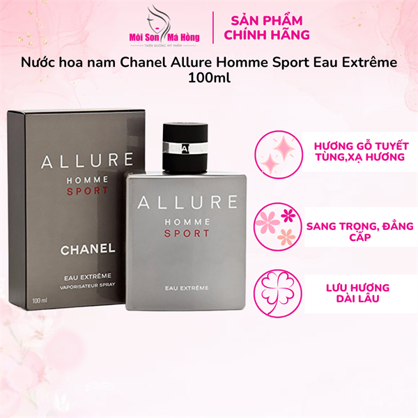 Nước hoa nam Chanel Allure Homme Sport Eau Extrême 100ml - MÔI SON MÁ HỒNG