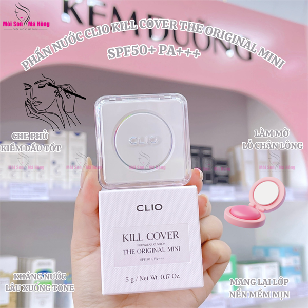 Phấn Nước Clio Kill Cover Founwear Cushion The Original Mini #21C. Lin ...
