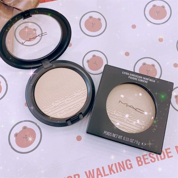 Phấn bắt sáng MAC Extra Dimension Skinfinish - MÔI SON MÁ HỒNG