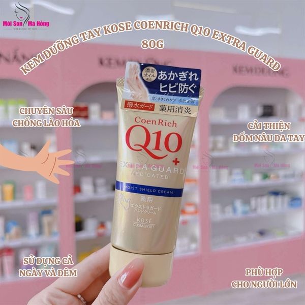 Kem dưỡng tay Kosé Q10 #vàng 80g new - MÔI SON MÁ HỒNG