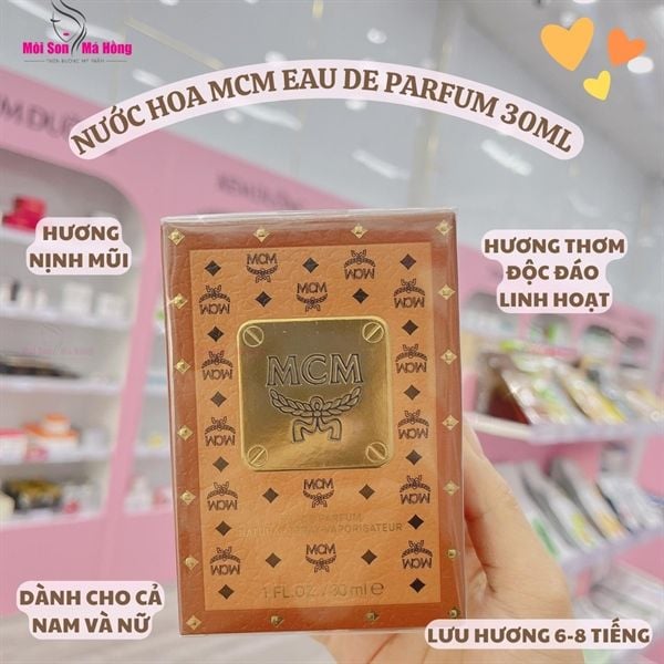 Nước hoa Unisex MCM Eau De Parfum Natural Spray 30ml - MÔI SON MÁ HỒNG
