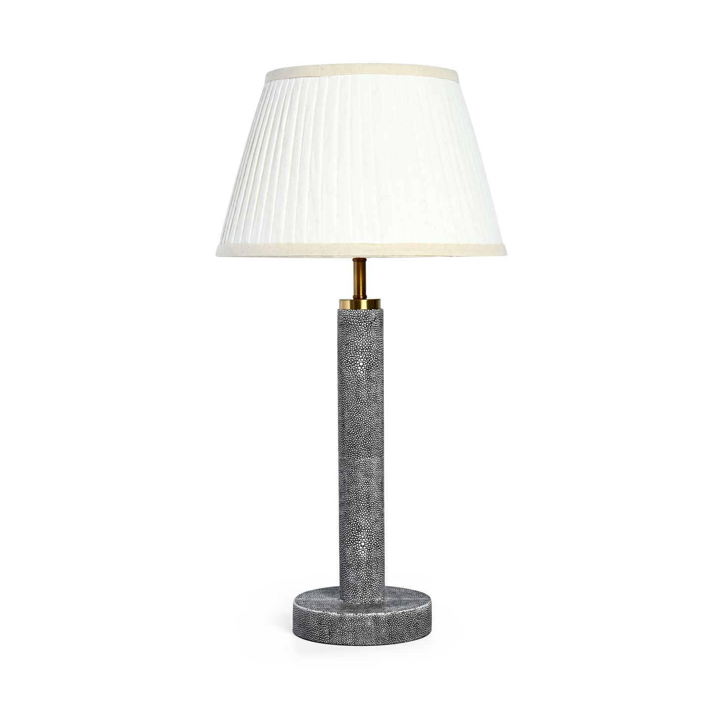 TEMPLAR ROUND PEDESTAL LAMP TABLE BASE– CIRCA Collections