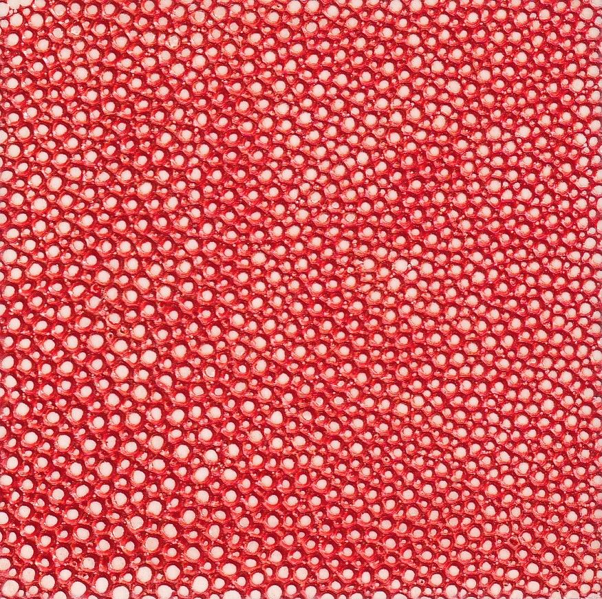 STRAWBERRY FAUX SHAGREEN - SAMPLE SWATCH– CIRCA Collections