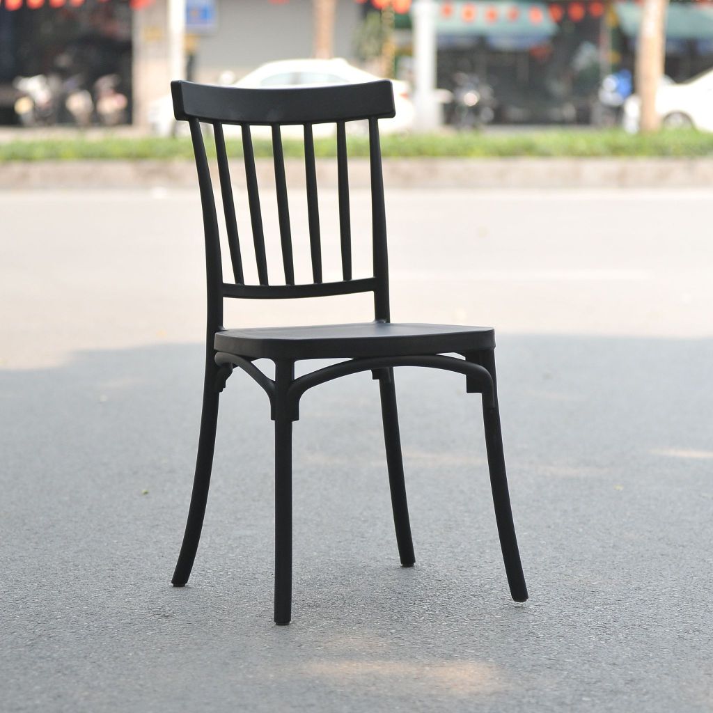 TM15 GHẾ NHỰA ĐÚC LƯNG SỌC Đức Việt Plastic