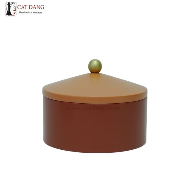 Dome Lid Round Lacquer Storage Box - Small – CatDang