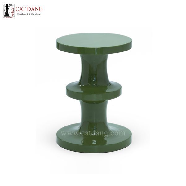 Stacked Disk Lacquer Side Table – CatDang