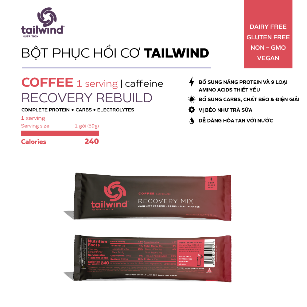 Bột phục hồi | Tailwind Rebuild Recovery Mix – PASSDO.VN