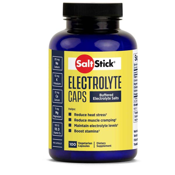SaltStick Caps 100 | Lọ 100 Viên Muối Bổ Sung Điện Giải SaltStick Caps ...