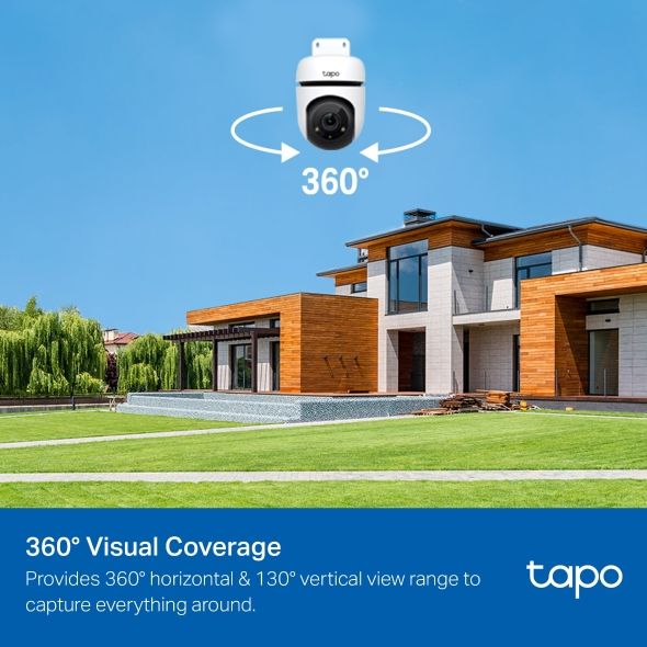Tapo TC40 | Camera an ninh ngoài trời Full HD 1080p kết nối Wi-Fi