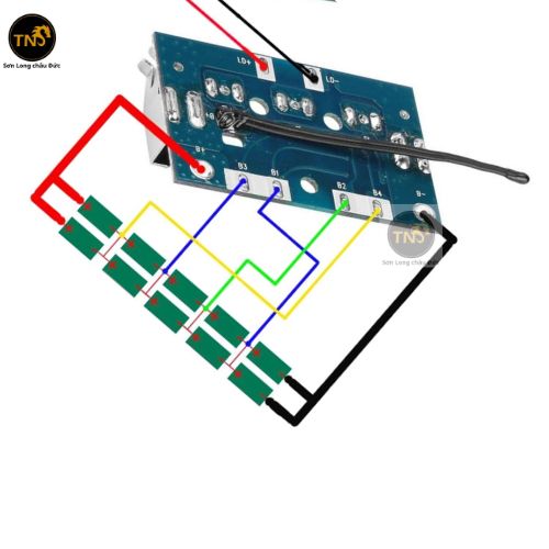 Mạch pin Bosch 5S 18V Li-ion 3,7V nhận sạc zin – vivunhattao