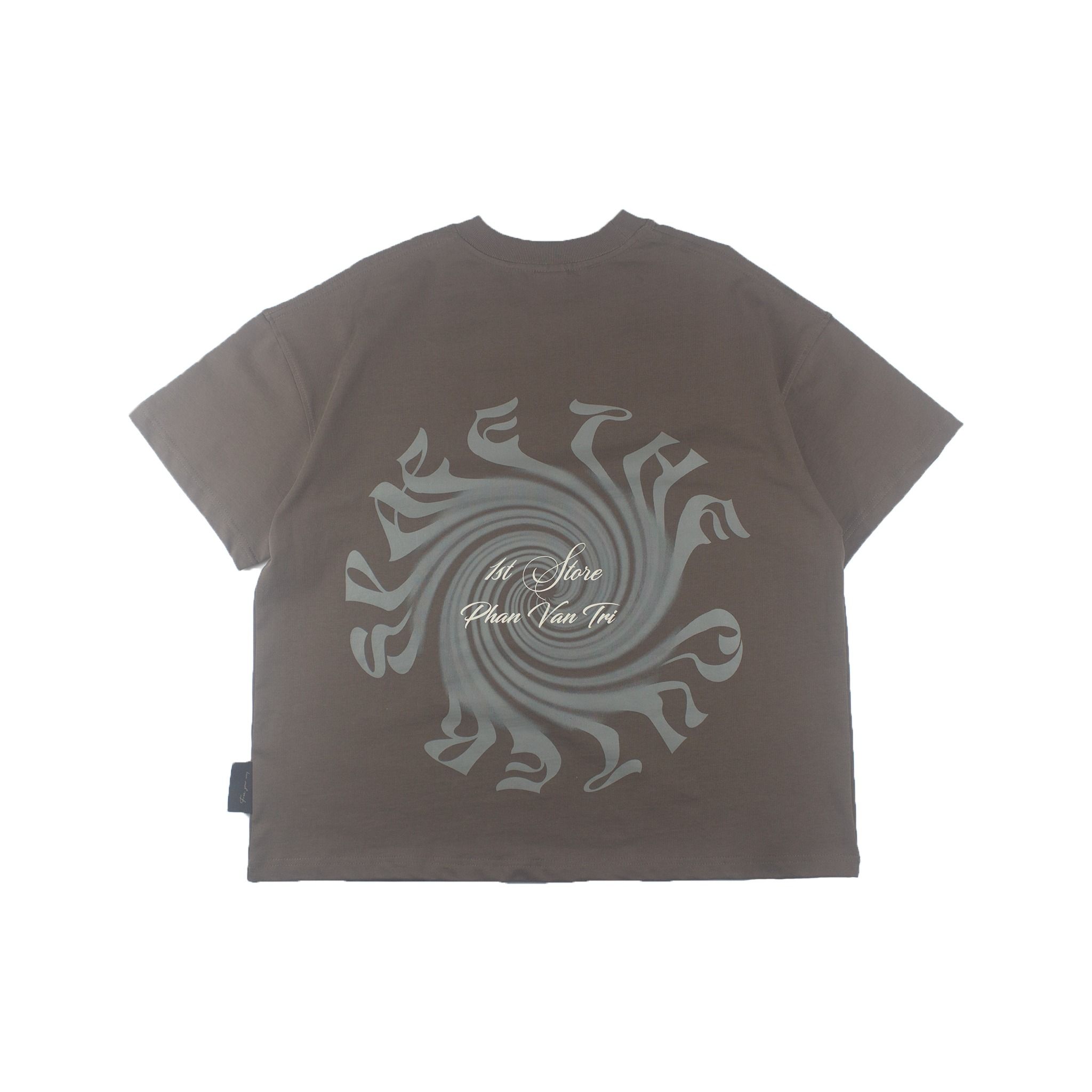 001 TOS Brown Boxy Tee – The Outer Space - Free Your Way