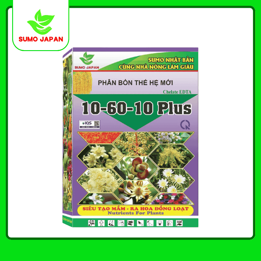 Phân bón 10-60-10 PLUS 1kg – SUMO JAPAN