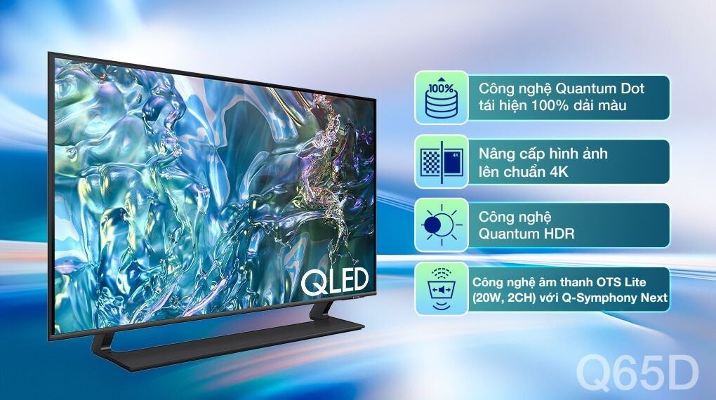 Smart Tivi QLED Samsung 4K 75 inch QA75Q65D - Công Ty Cổ Phần Điện Máy Gia Hân