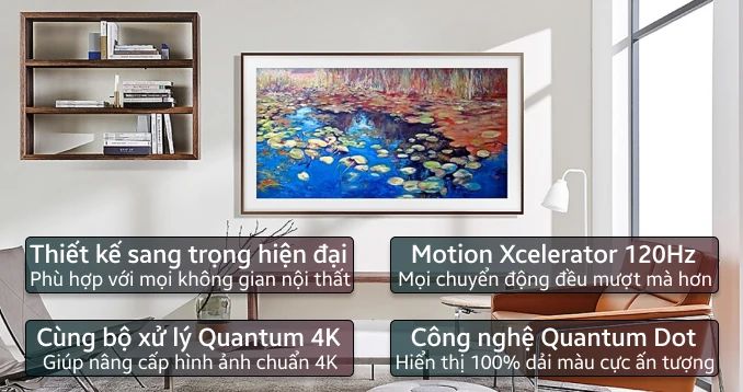Smart Tivi Khung Tranh The Frame QLED Samsung 4K 50 inch QA50LS03D - Công Ty Cổ Phần Điện Máy ...