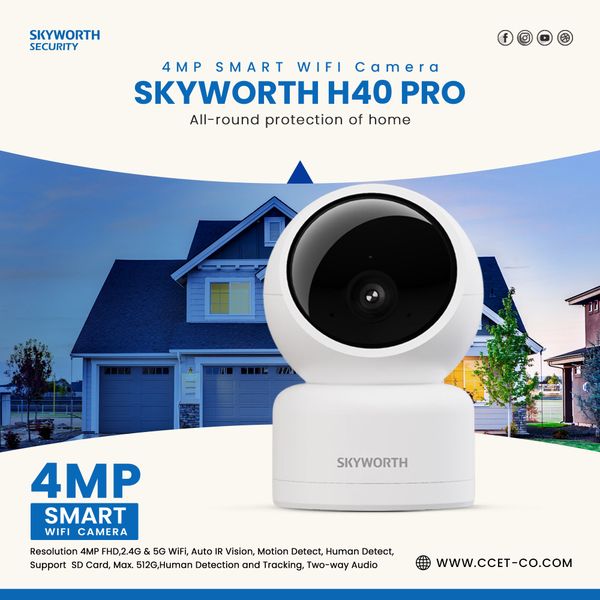 Camera trong nhà Wifi 4.0MP SKYWORTH H40 - Quyenphuong Mobile
