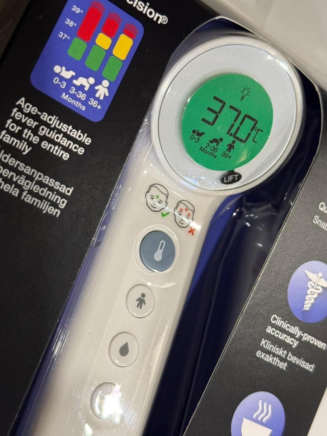 Nhiệt kế Braun BNT400B Đức Brand new full box chính hãng - Quyenphuong Mobile