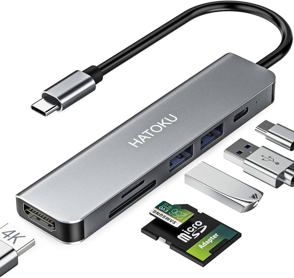 Hub Chuyển Đổi 9in1 HTK-X0043, Cổng Type-C sang HDMI 4K, USB 3.0, USB ...