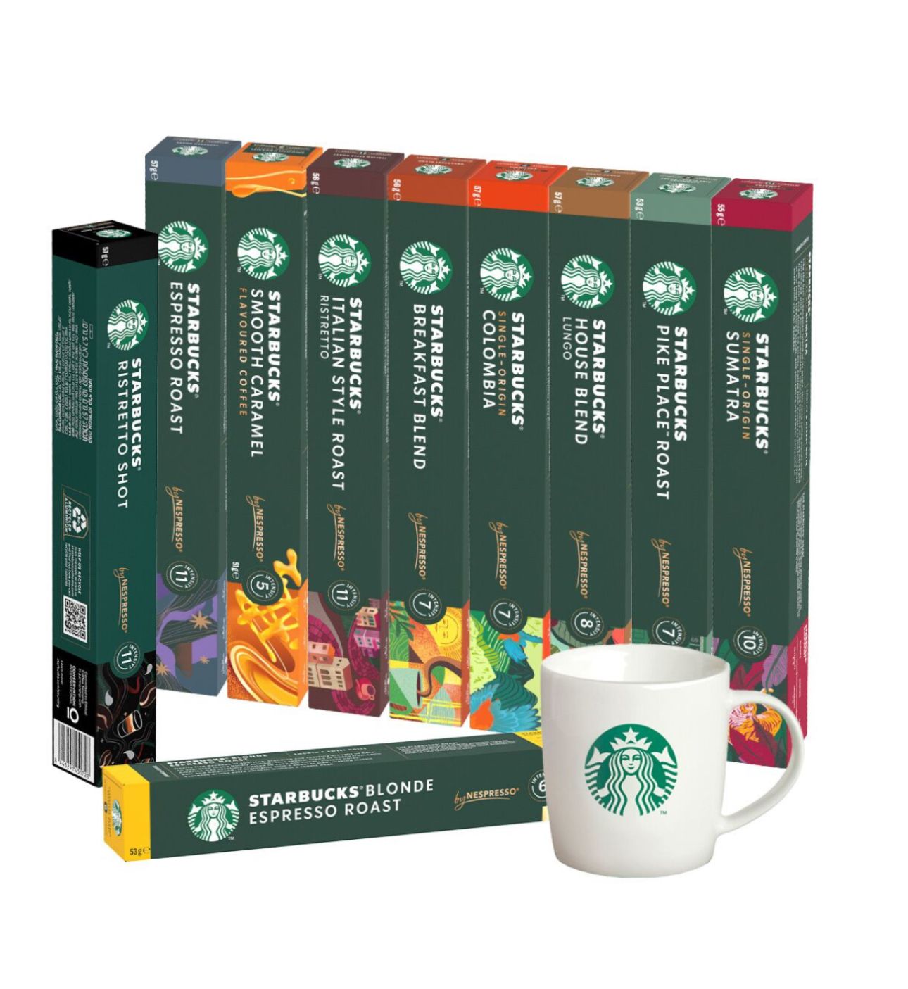 Cà phê viên nén Starbucks cho máy Nespresso 1 hộp x 10 viên – Hilux ...