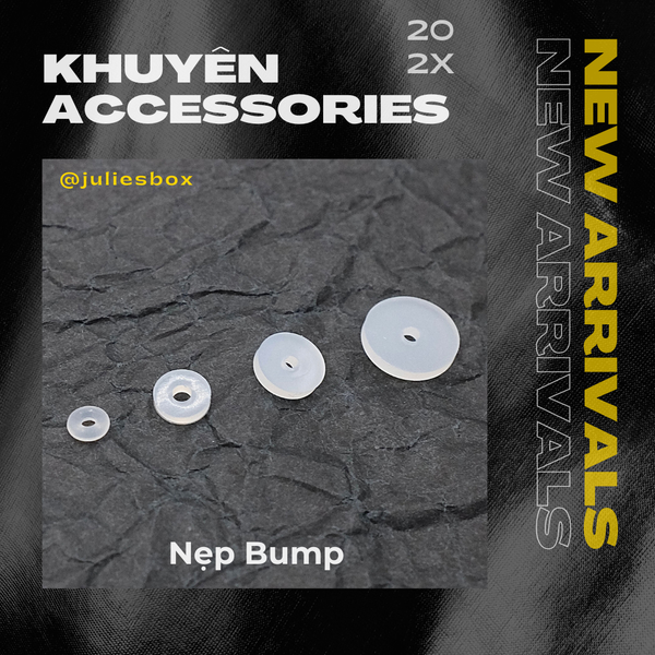 [1 Miếng] Nẹp Bump Nopull Disc và Đệm Siết Thẹo Lồi Tai Cao Su An Toàn ...