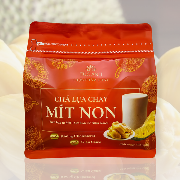 Chả lụa chay MÍT NON – Thực Phẩm Chay Túc Anh