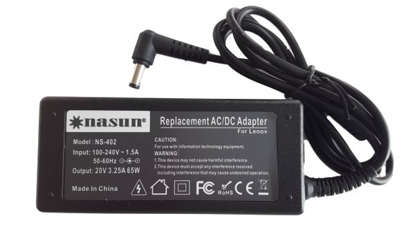 Sạc laptop NASUN For IBM/Lenovo 20V-3.25A (65W) Model NS-402 – THÀNH ...