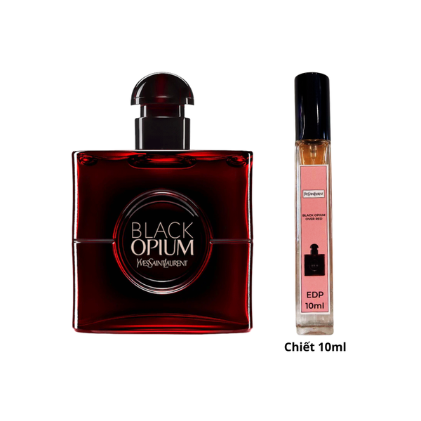 Nước Hoa Nữ Yves Saint Laurent Black Opium Over Red EDP (Chiết 10ml ...
