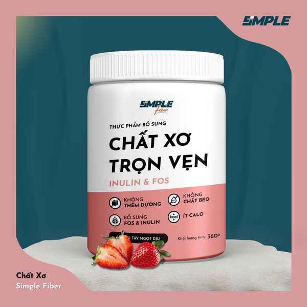 Simple Fiber: Chất Xơ Trọn Vẹn - 360g – Simple Nutrition Vietnam