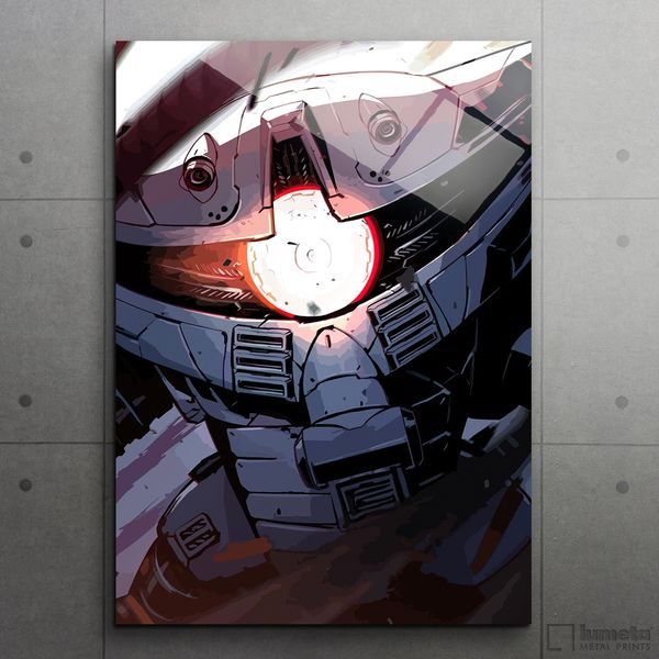 Tranh Gundam 35 Lumeta - Tranh Kim Loại