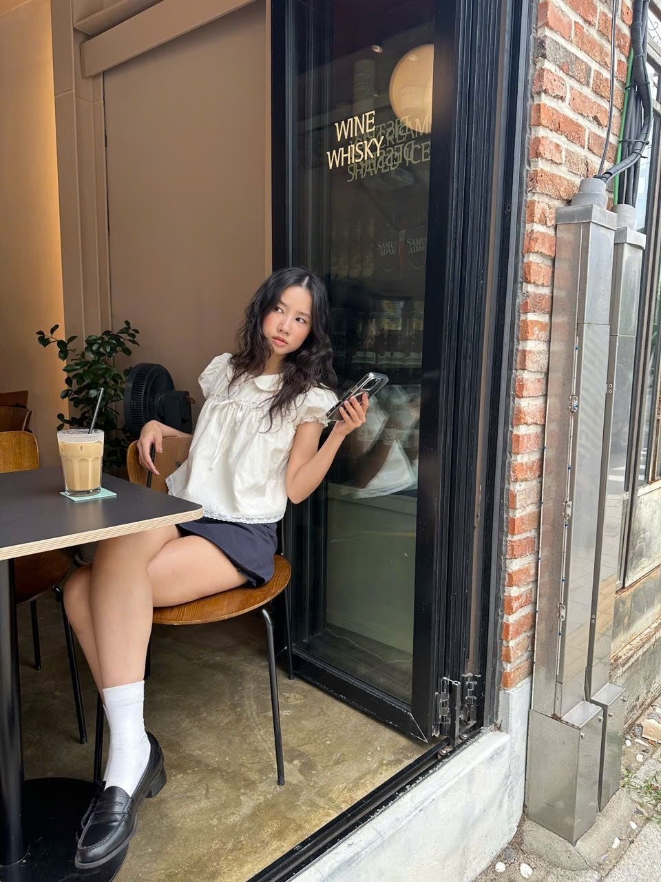 MINA CREAM TOP – DAWN