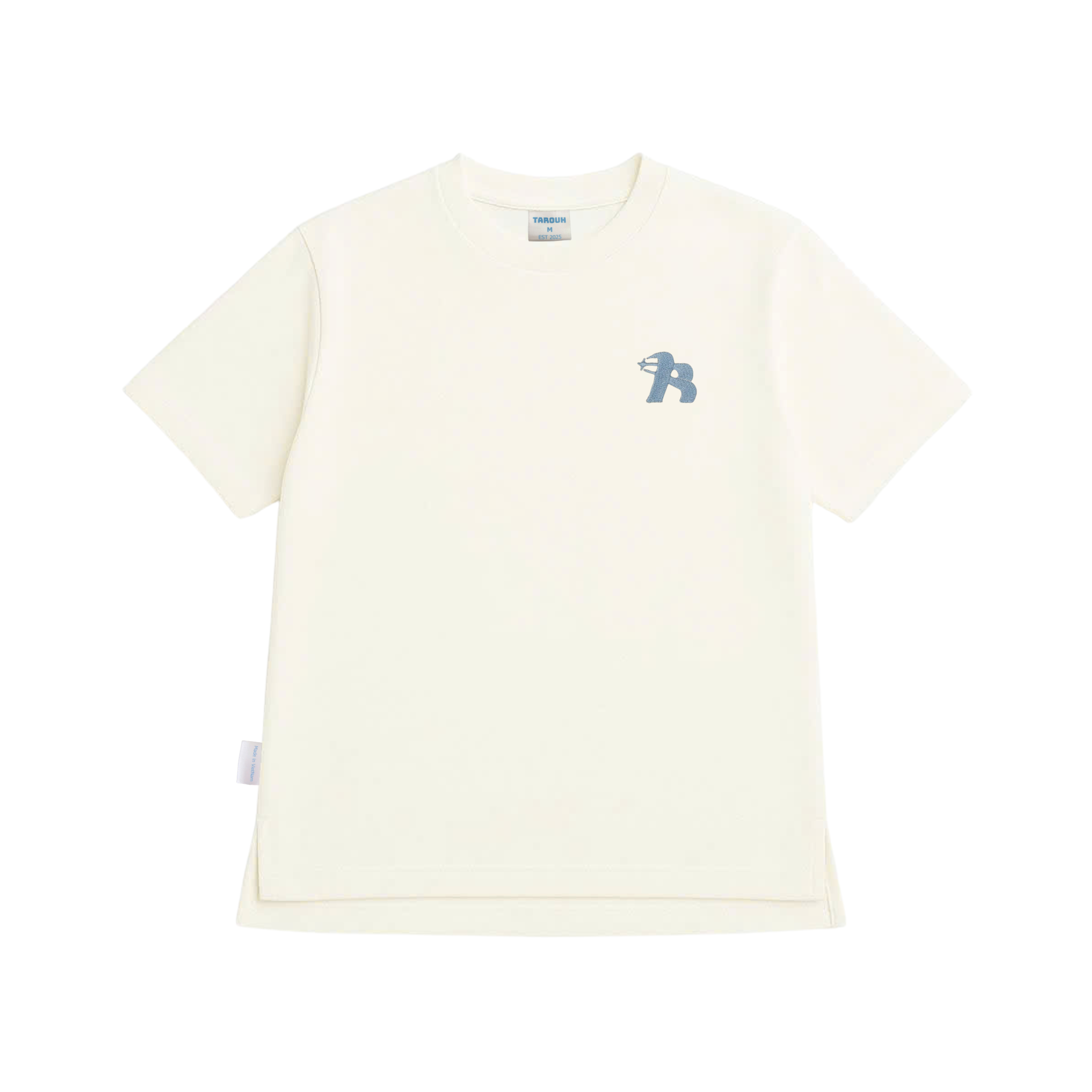 SIDE SLIT T-SHIRT - TAROUH