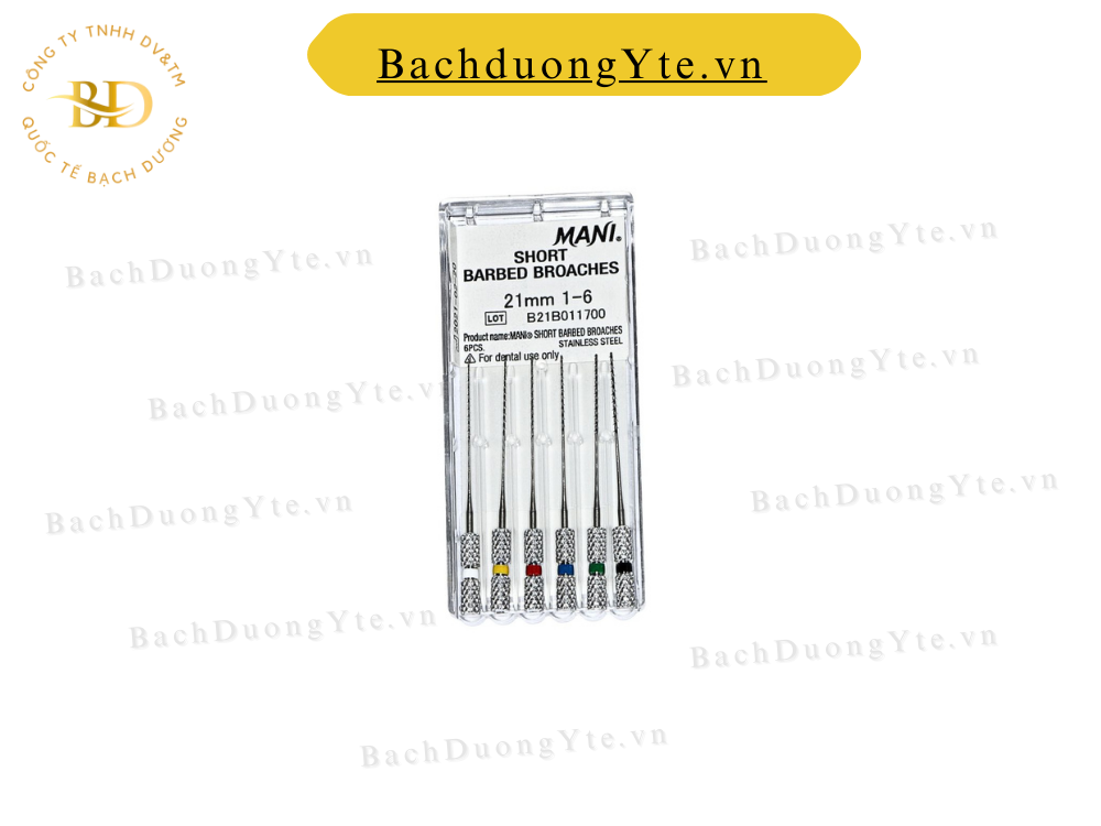 Trâm gai MANI – BẠCH DƯƠNG - Vật liệu, Thiết bị nha khoa, Labo