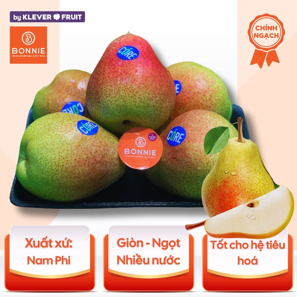 Lê Nam Phi – Lê Má Hồng Nhập Khẩu Giòn Ngọt, Quà Tặng Sang Trọng – Bonnie Fruit