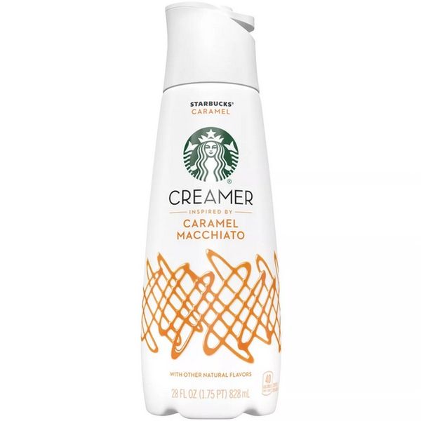 KEM SỮA LỎNG Starbucks CARAMEL MACCHIATO Coffee Creamer, 828ml (28oz ...