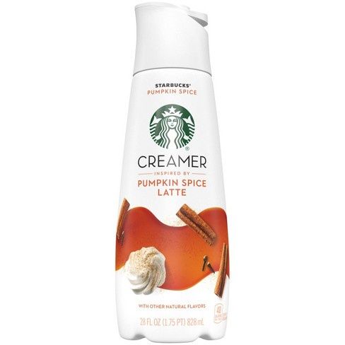 KEM SỮA LỎNG Starbucks PUMPKIN SPICE LATTE Coffee Creamer, 828ml ...