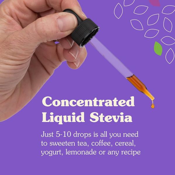 STEVIA LỎNG NuNaturals Liquid Stevia, Sugar Substitute, Zero Calorie ...