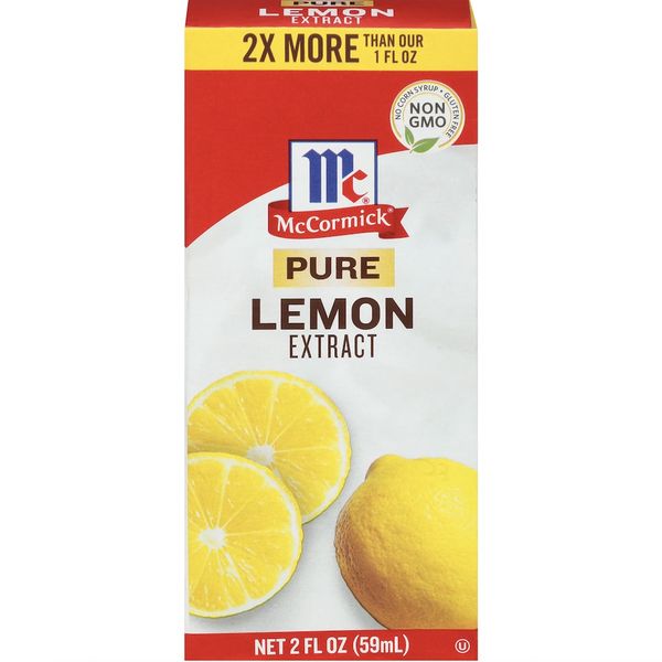 TINH CHẤT CHANH TỰ NHIÊN Non-GMO McCormick Pure Lemon Extract, KHÔNG P ...