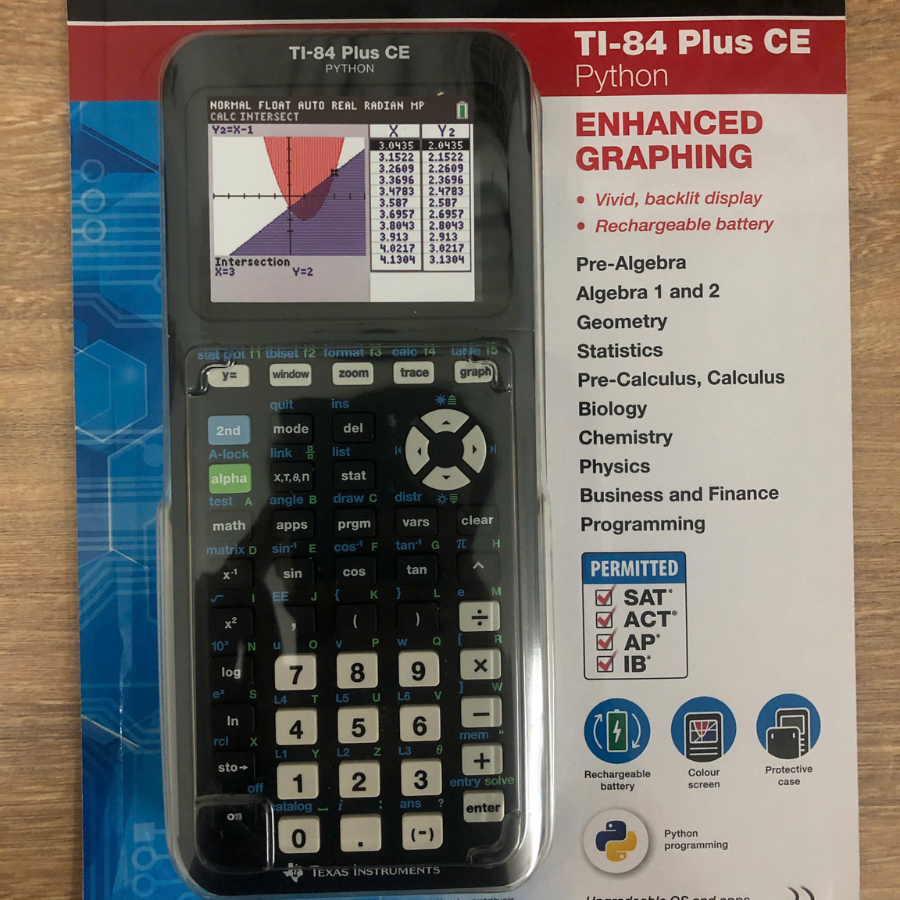 [ Phân phối chính hãng] Texas Instruments TI-84 Plus CE - Máy tính Kho ...