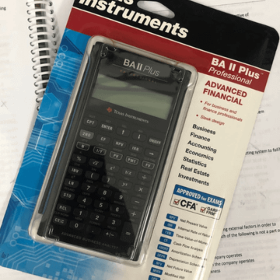 Máy Tính Tài chính Texas Instruments BA II Plus Professional, chính hã ...