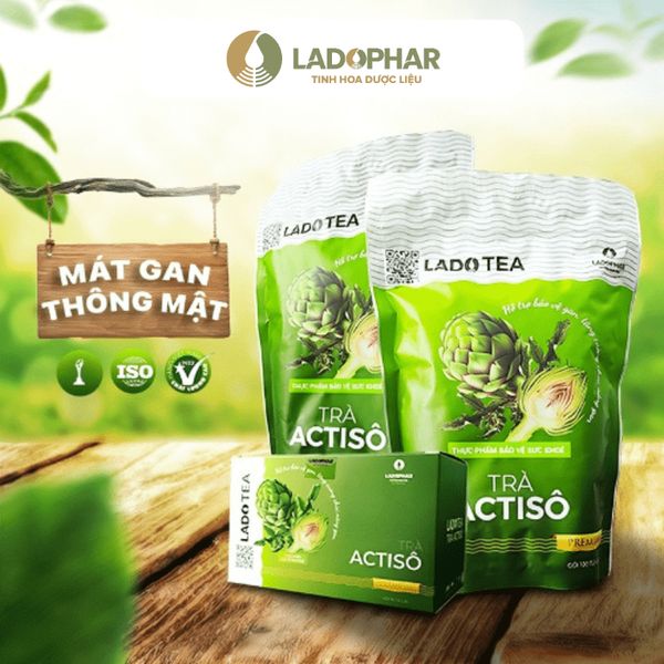 LADO TEA TRÀ ACTISÔ TÚI LỌC HỘP 20 GÓI