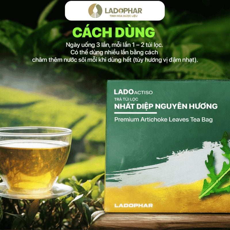LADO TEA TRÀ TÚI LỌC NHẤT DIỆP NGUYÊN HƯƠNG