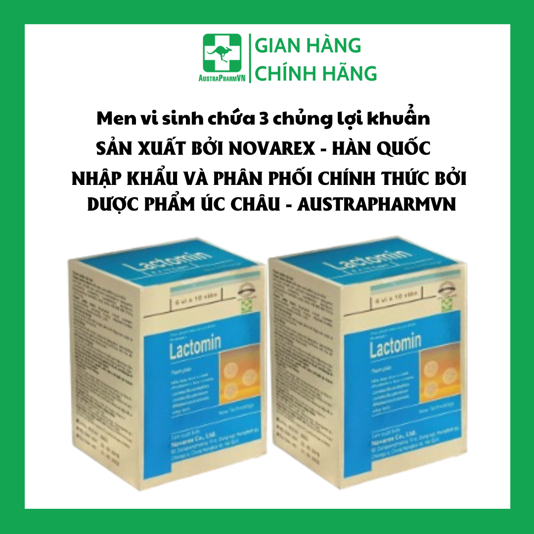Men vi sinh Lactomin Hàn Quốc (Viên Nhộng) - Giảm Rối Loạn Tiêu Hóa, T ...